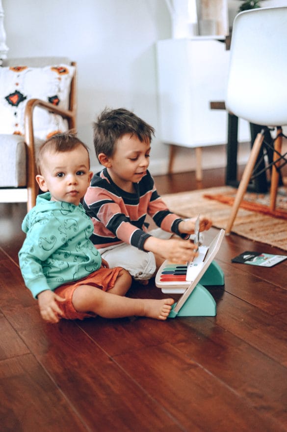Charlie's First Musical Toy: The Baby Einstein™ Magic Touch Piano ...