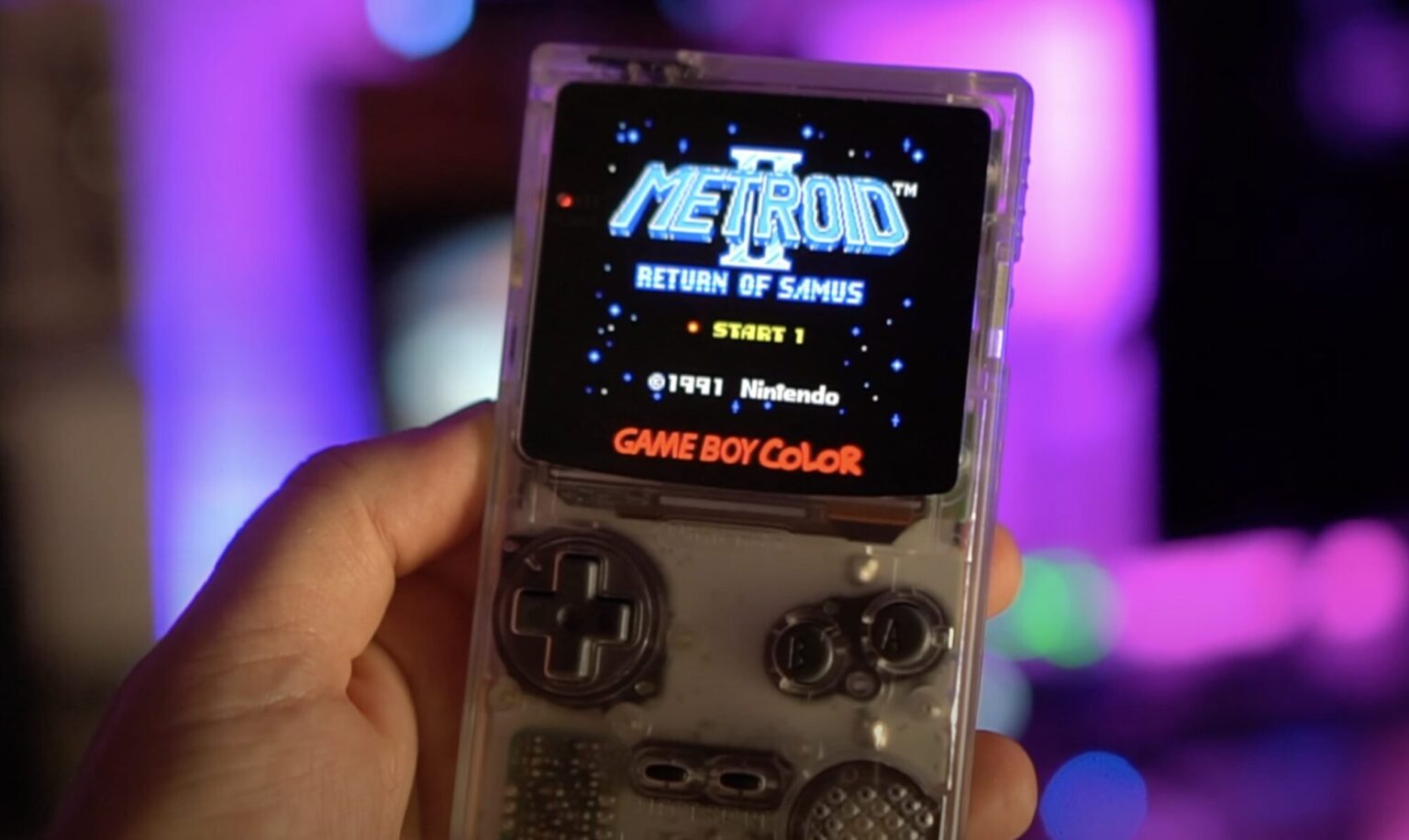 Modding the Game Boy Color with an OLED Screen Upgrade - Tynology